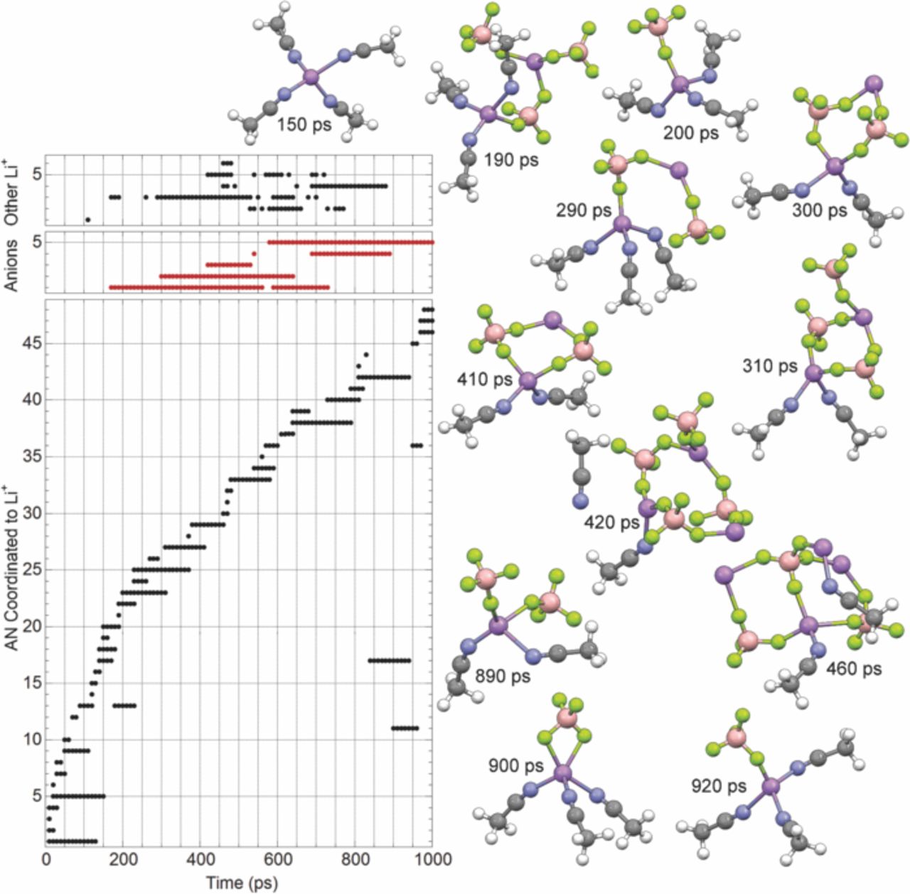 Electrolyte Solvation and Ionic Association III. Acetonitrile-Lithium ...