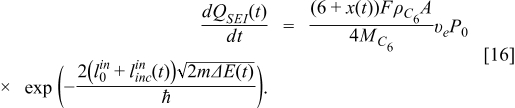 Modeling the SEI-Formation on Graphite Electrodes in LiFePO4 Batteries ...