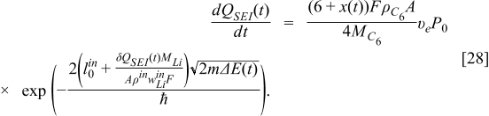 Modeling the SEI-Formation on Graphite Electrodes in LiFePO4 Batteries ...