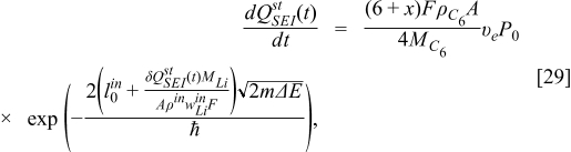 Modeling the SEI-Formation on Graphite Electrodes in LiFePO4 Batteries ...