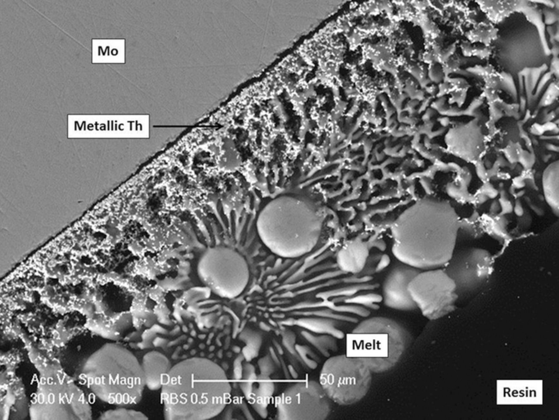 Electrochemical and Microscopic Study of Thorium in a Molten Fluoride ...