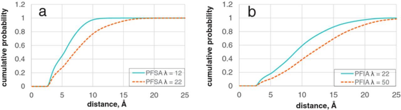 Molecular Dynamic Study of Water-Cluster Structure in PFSA and PFIA ...