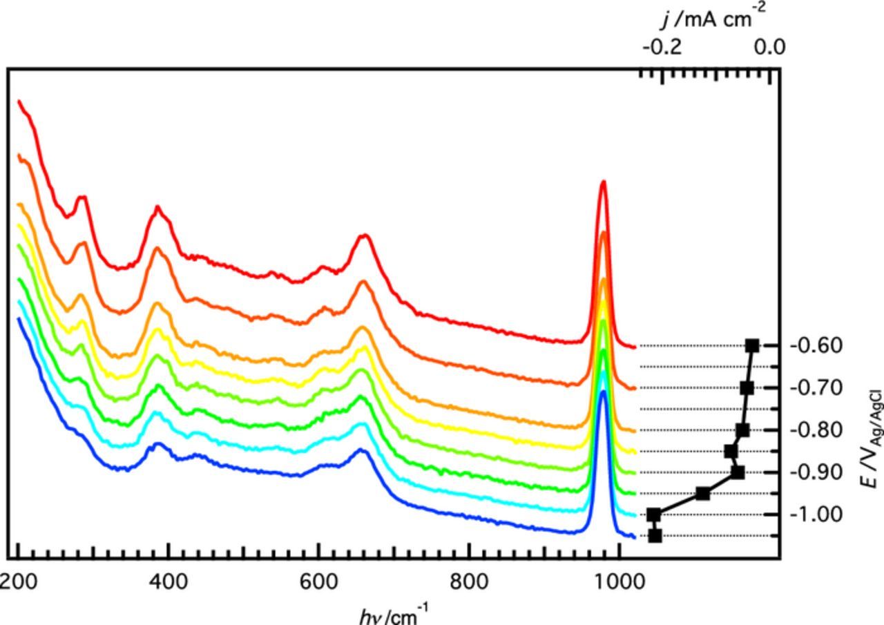 In-Situ Raman Spectroscopy of α- and γ-FeOOH during Cathodic Load ...