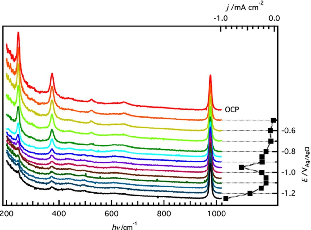 In-Situ Raman Spectroscopy of α- and γ-FeOOH during Cathodic Load ...