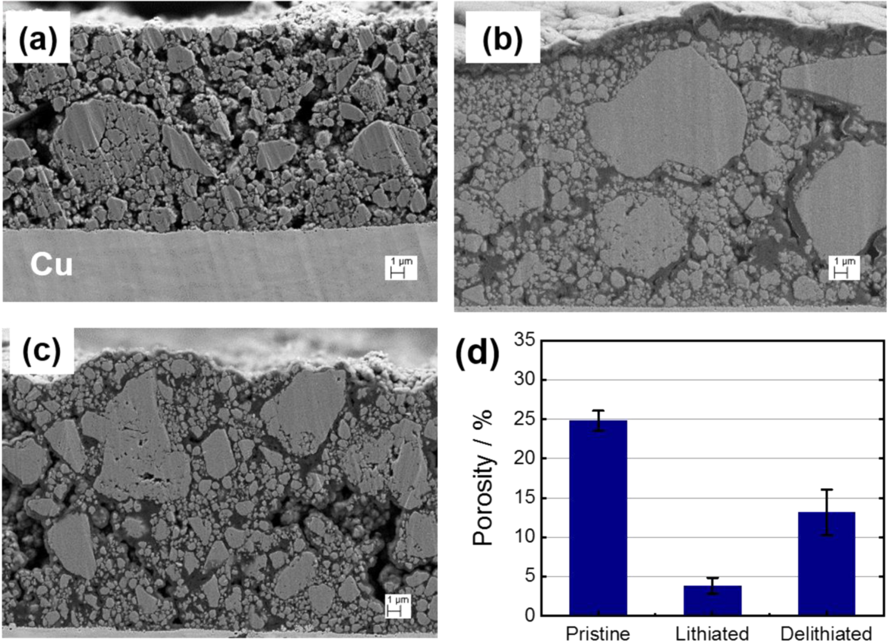 Study of the Binder Influence on Expansion/Contraction Behavior of ...