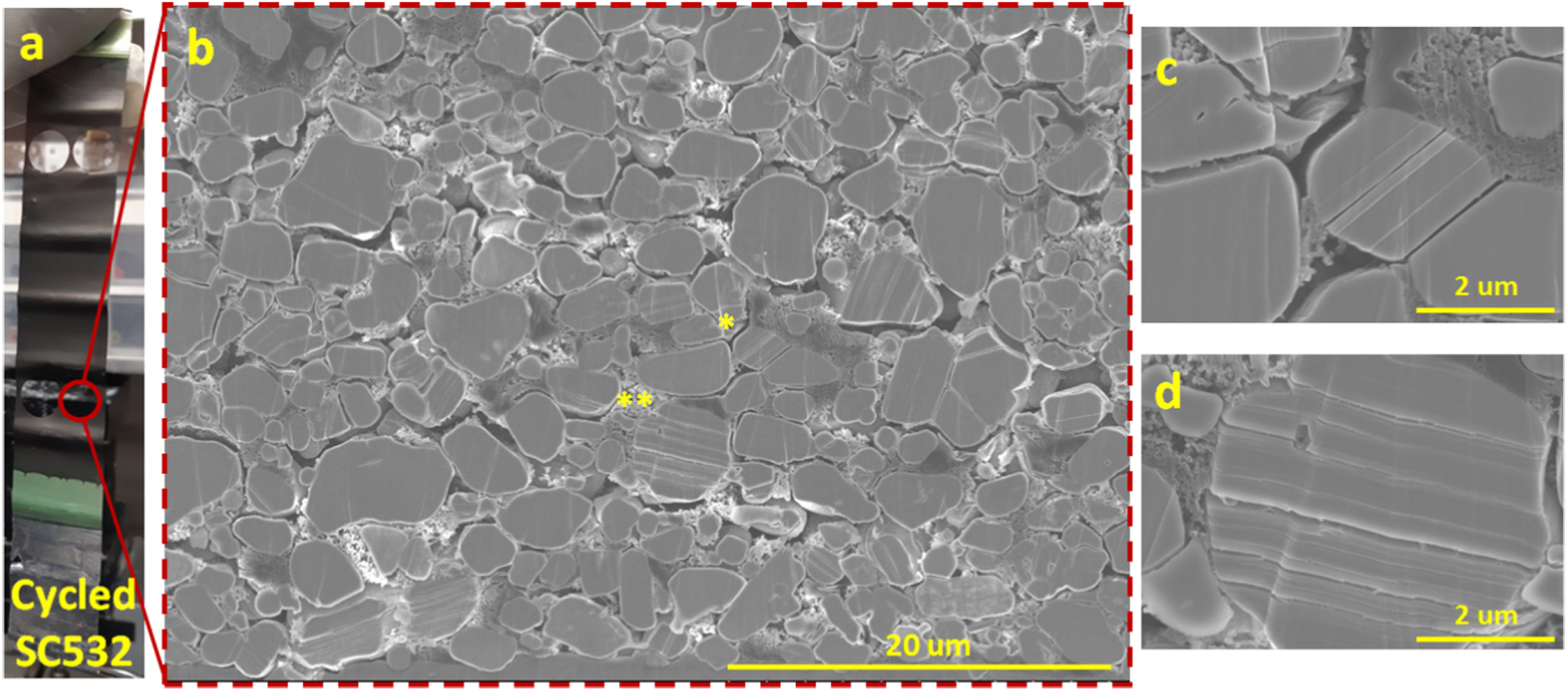 Microstructural Observations of “Single Crystal” Positive Electrode ...