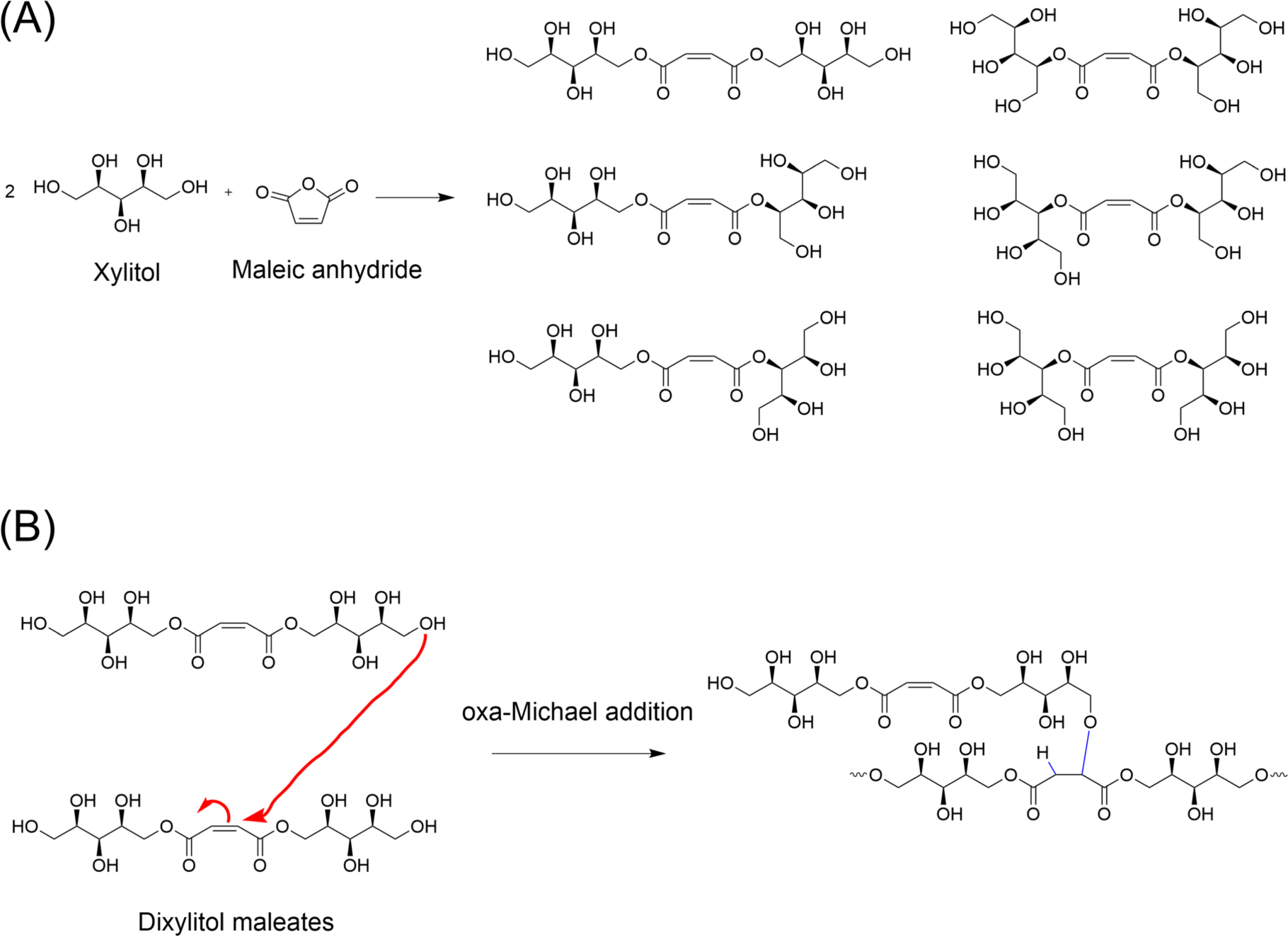 Xylitol-Maleic Anhydride as Small-Molecule Binders for Silicon Anodes ...