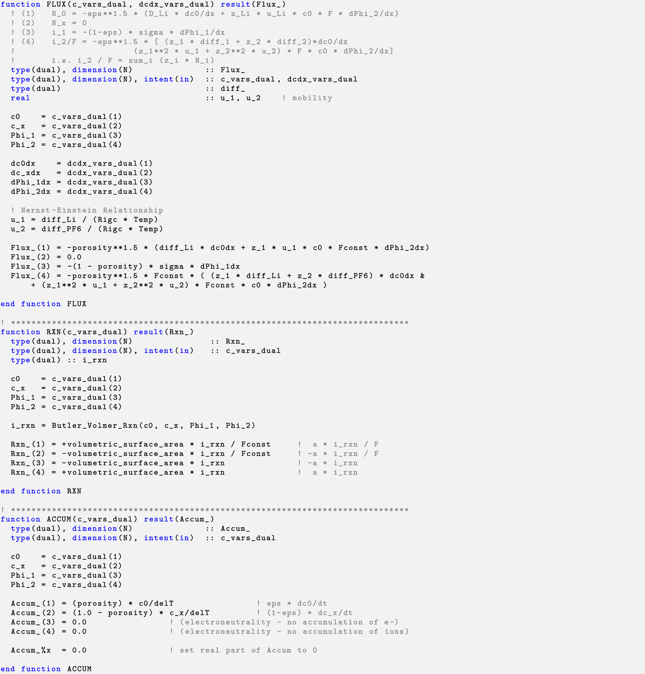 Implementation of Dual Number Automatic Differentiation with John Newman's BAND Algorithm ...