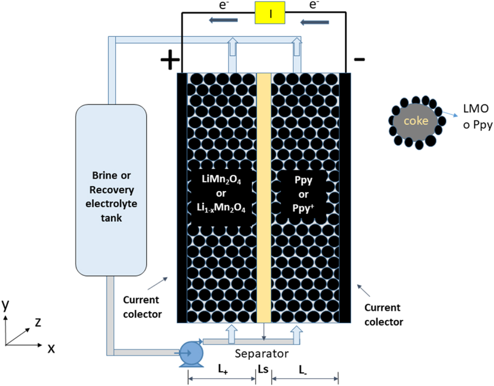 Sustainable Electrochemical Extraction of Lithium from Natural Brine ...