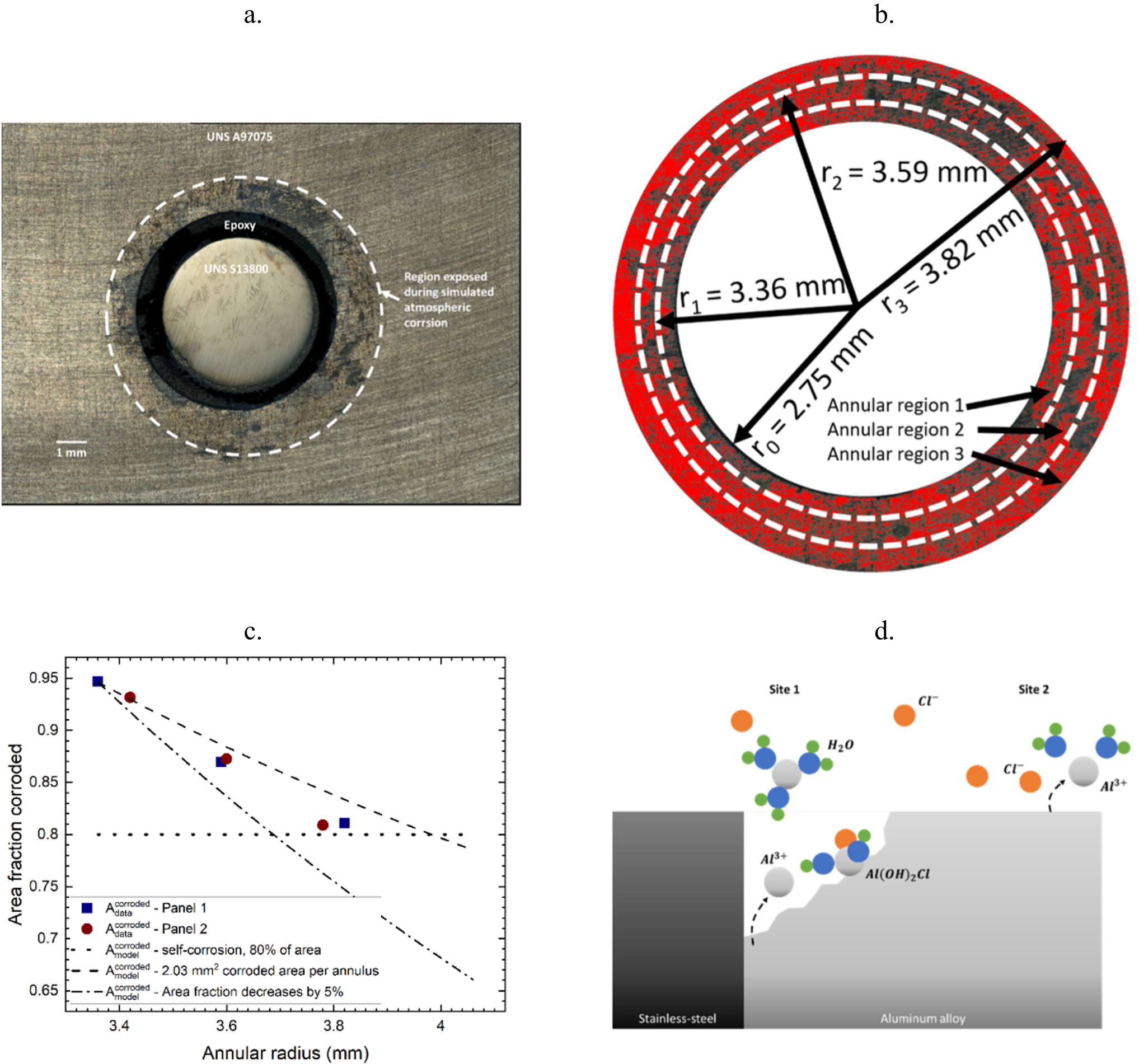 Analysis of Galvanic Corrosion Current between an Aluminum Alloy and ...
