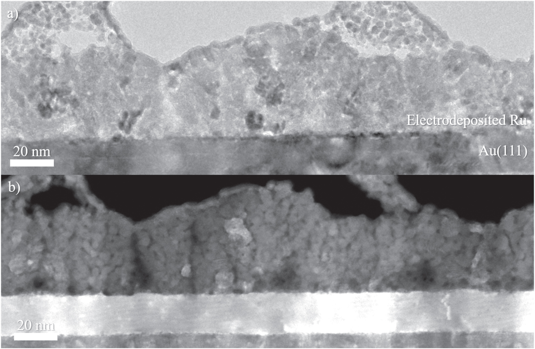 Electrodeposition of Ru onto Ru and Au Seed Layers from Solutions of ...