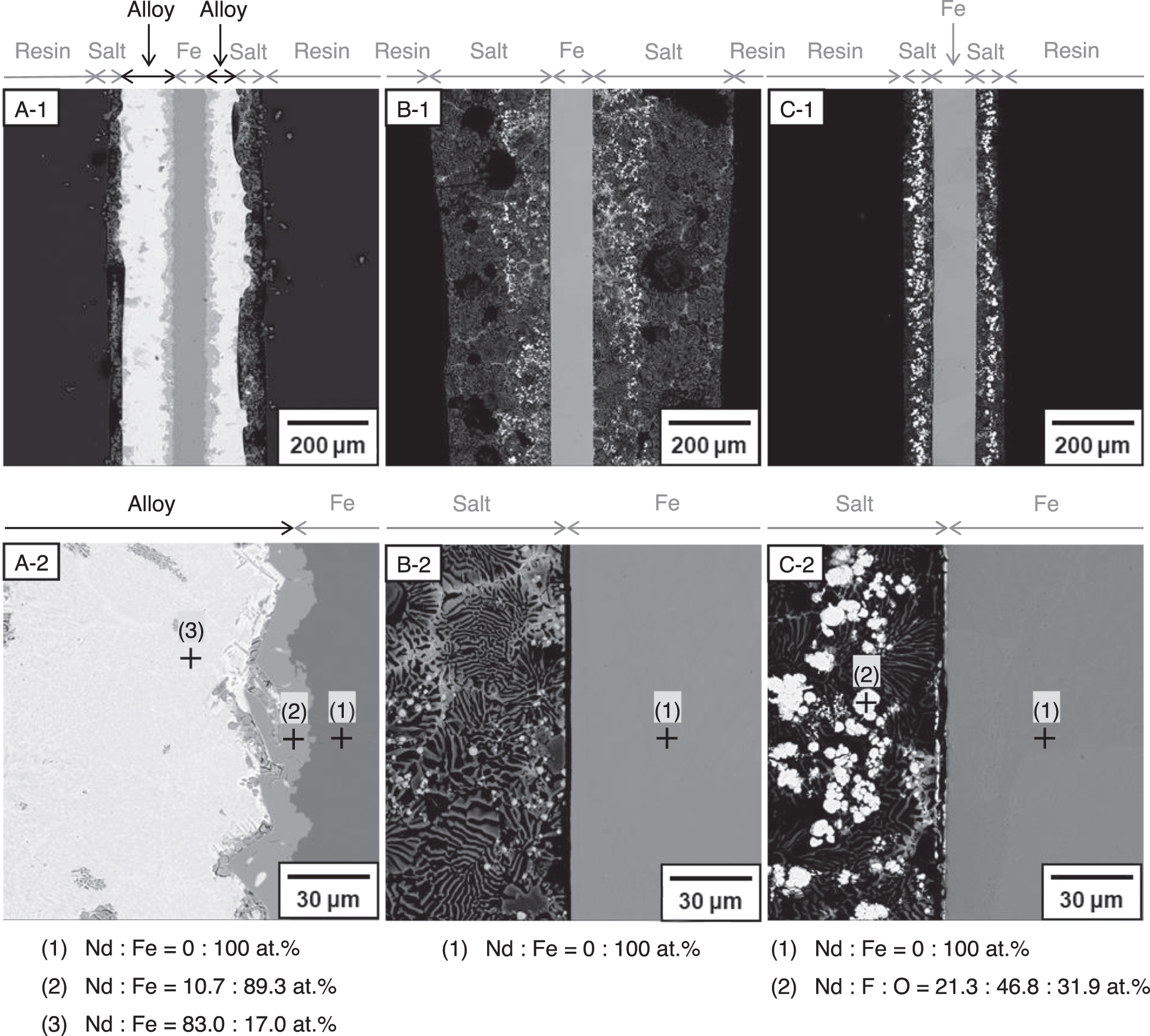 Electrochemical Formation of Nd-Fe Alloys in Molten LiF-CaF2-NdF3 ...