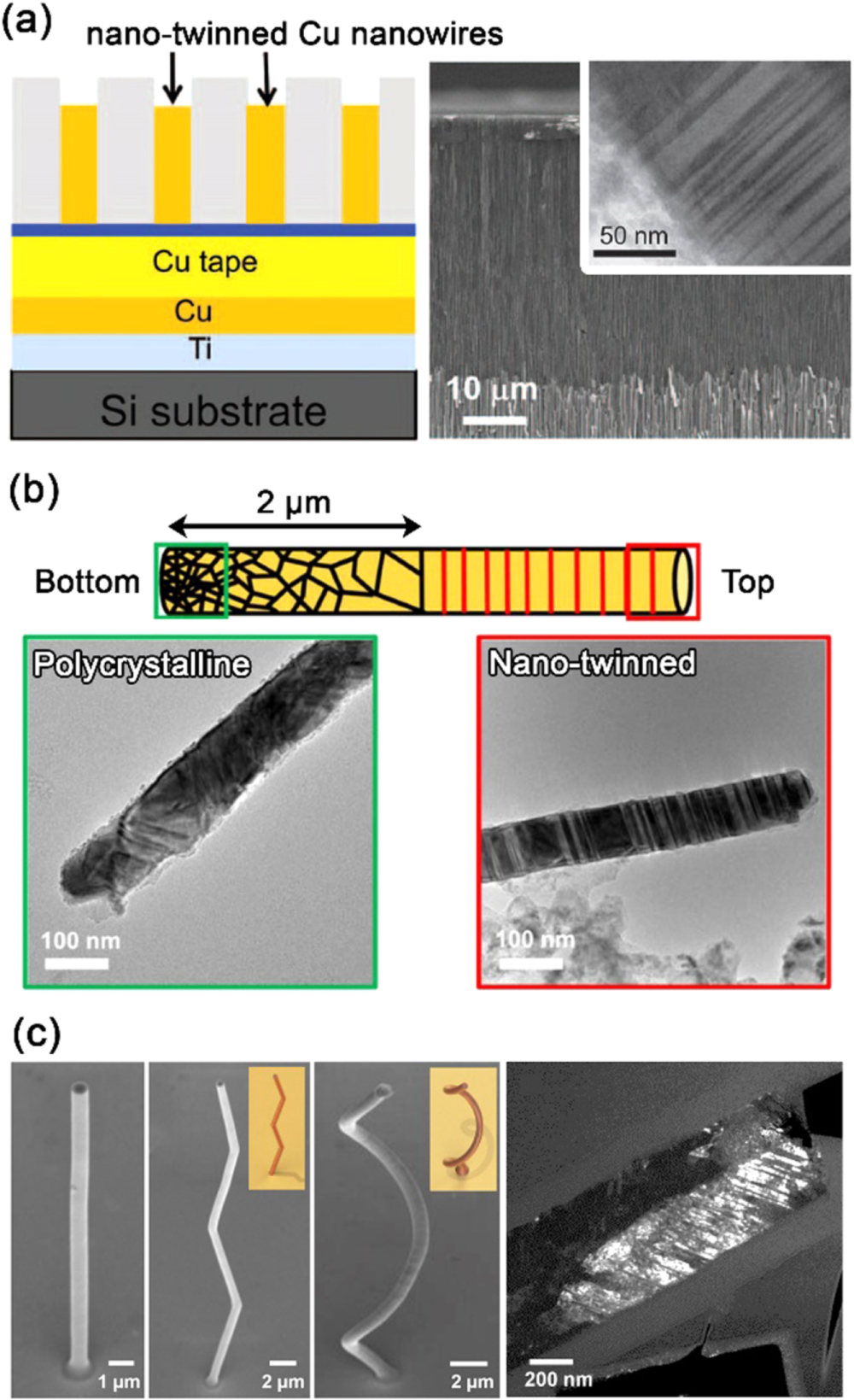 Electrodeposition of Nano-Twinned Cu and their Applications in ...