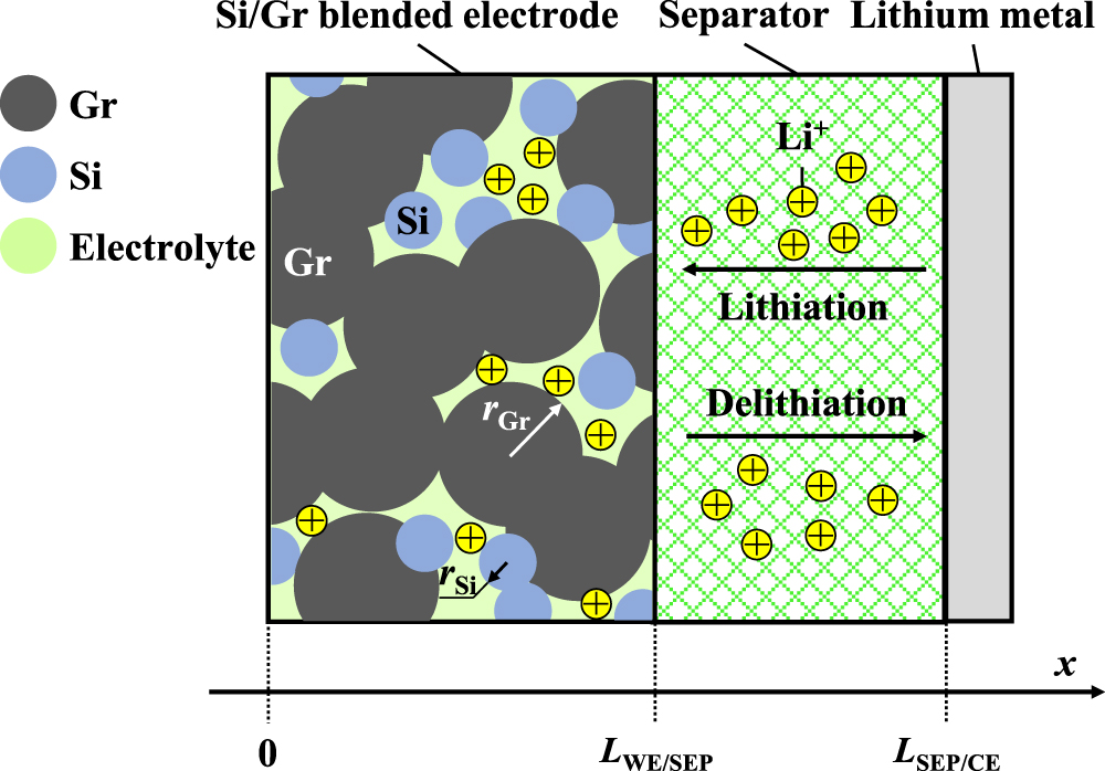 Insights into the Role of Silicon and Graphite in the Electrochemical ...