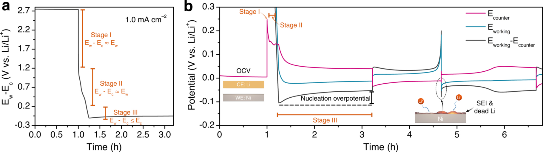 Measuring the Nucleation Overpotential in Lithium Metal Batteries ...