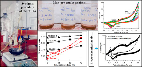 Assessment of The Hygroscopic Behaviour of Proton-Conducting Ionic Liquids: Kinetics ...