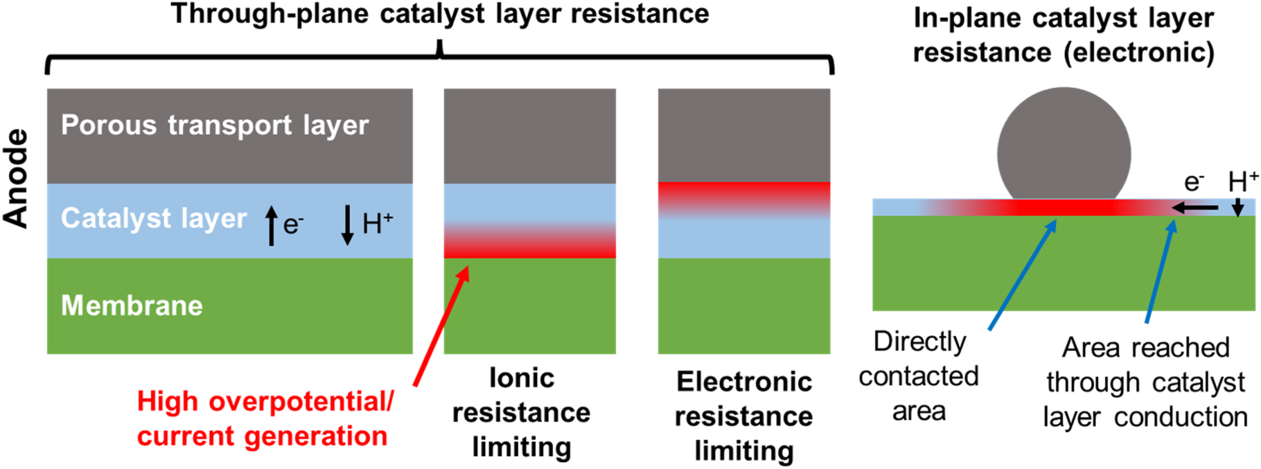 Catalyst Layer Resistance and Utilization in PEM Electrolysis - IOPscience