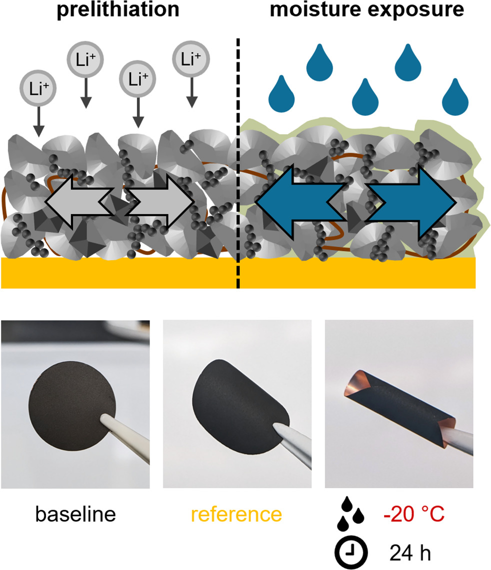 Influence of Moisture on the Electrochemical Performance of ...