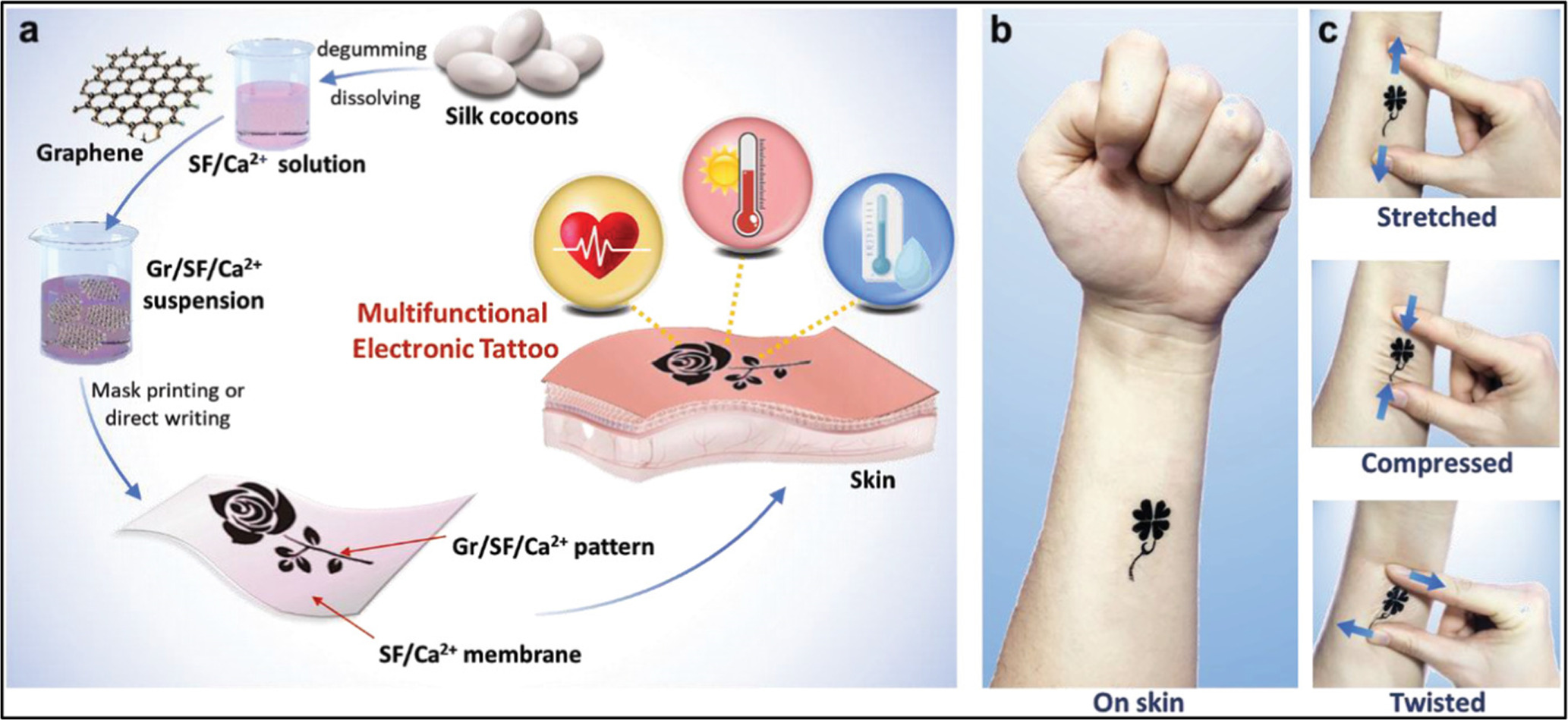 Review—Carbon-Based Multi-Functional E-Inks for Full Printed Tattoo ...