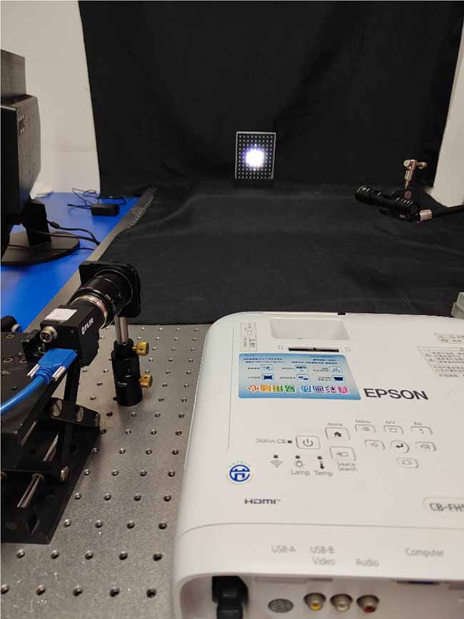 Polarization-assisted calibration of camera–projector systems under non ...