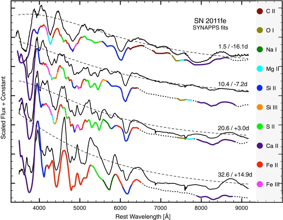 ANALYSIS OF THE EARLY-TIME OPTICAL SPECTRA OF SN 2011fe IN M101 ...