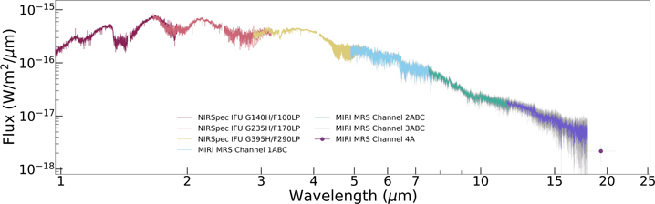 The JWST Early-release Science Program for Direct Observations of ...