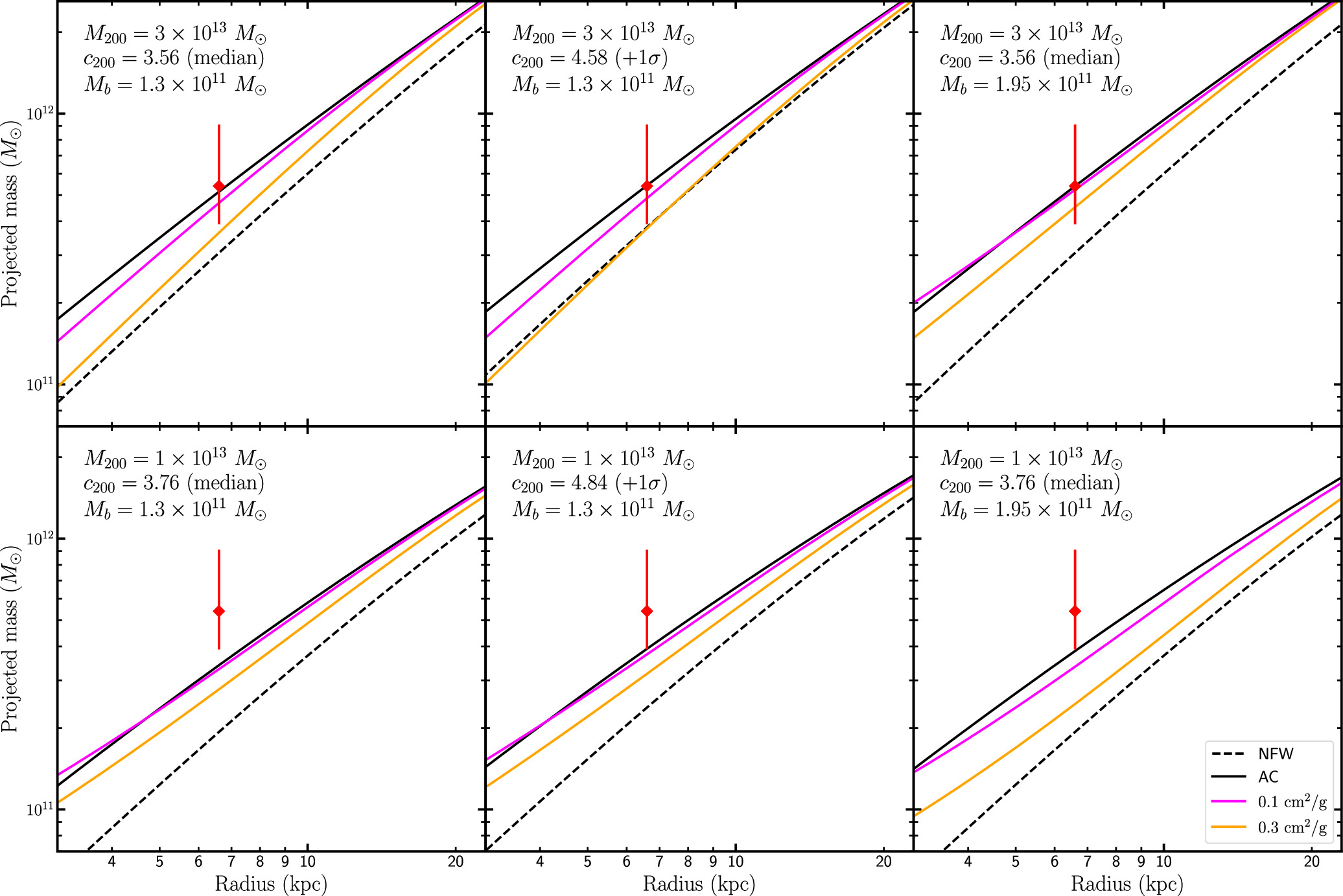 Cold Dark Matter and Self-interacting Dark Matter Interpretations of ...