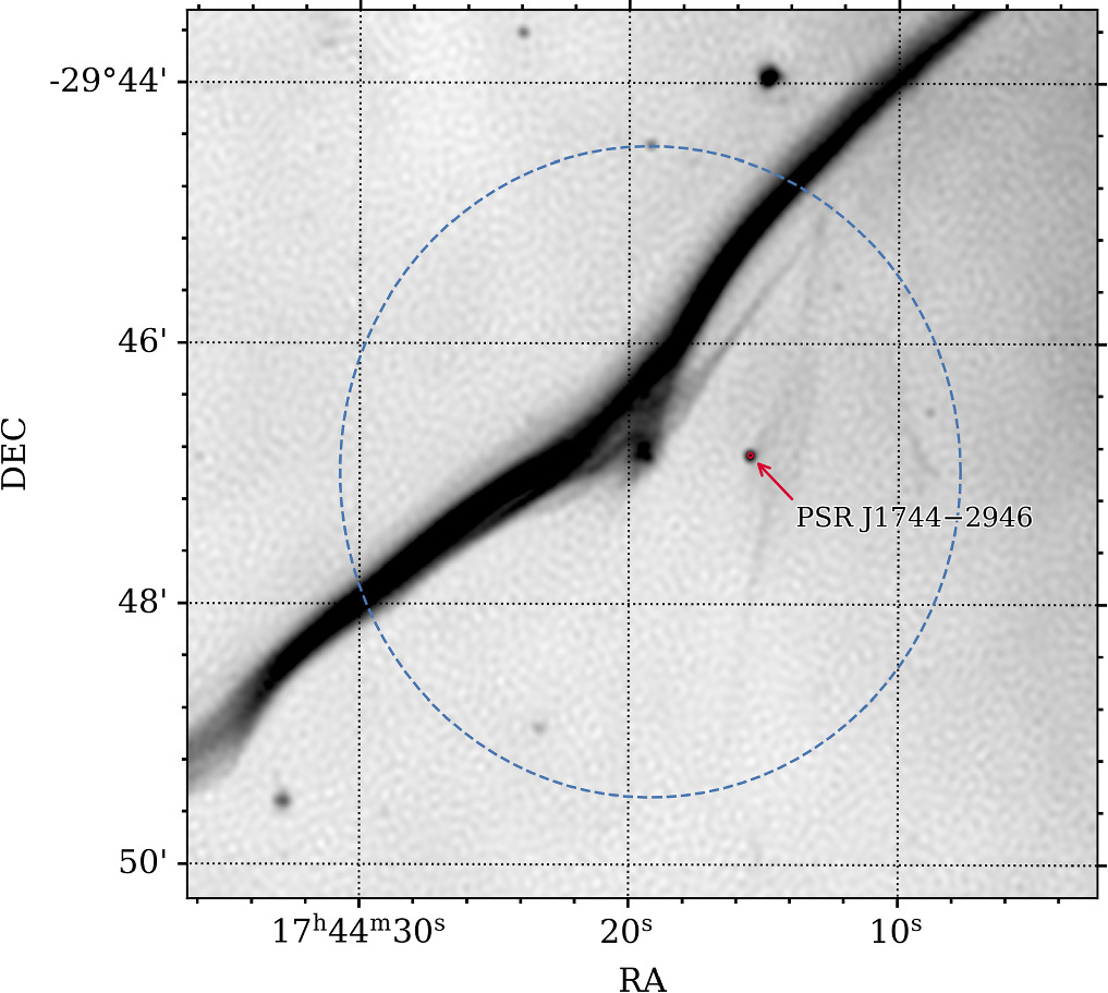 A Millisecond Pulsar Binary Embedded in a Galactic Center Radio ...