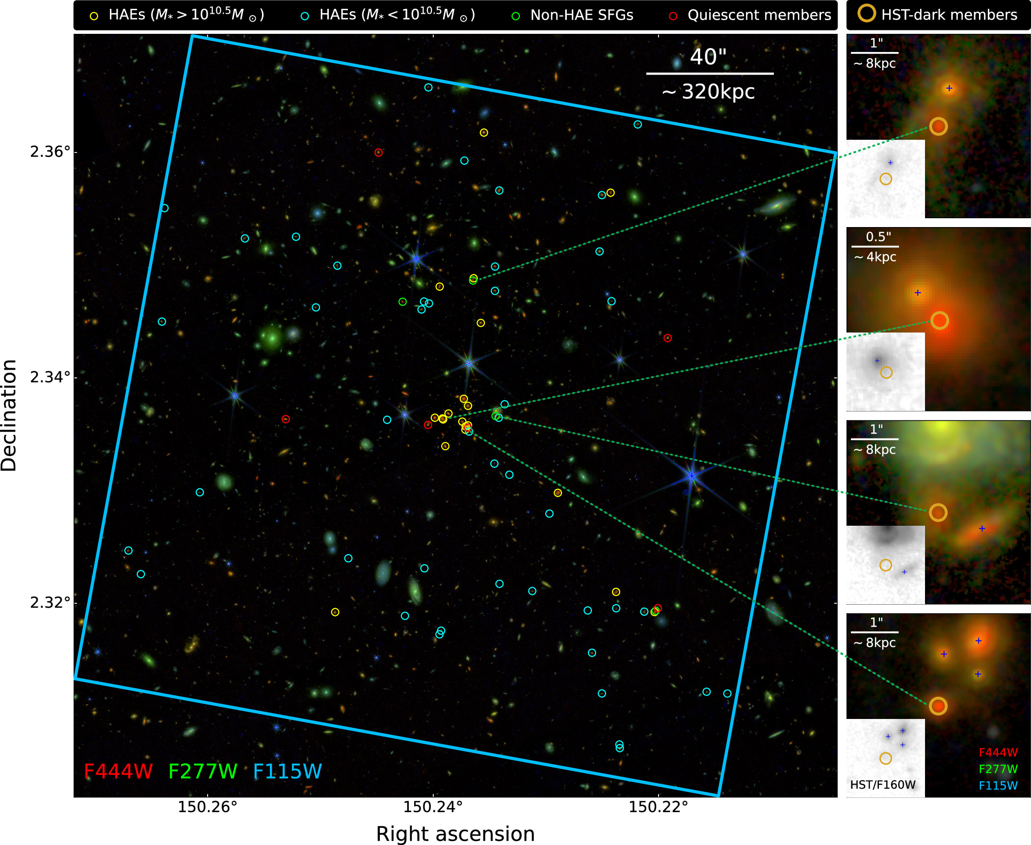 JWST's First Glimpse of a z > 2 Forming Cluster Reveals a Top-heavy ...