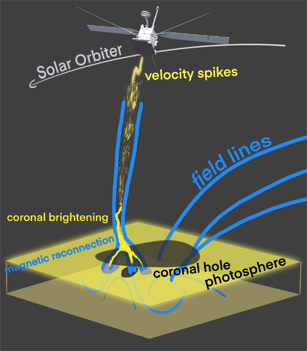 Connecting Solar Wind Velocity Spikes Measured by Solar Orbiter and Coronal Brightenings ...