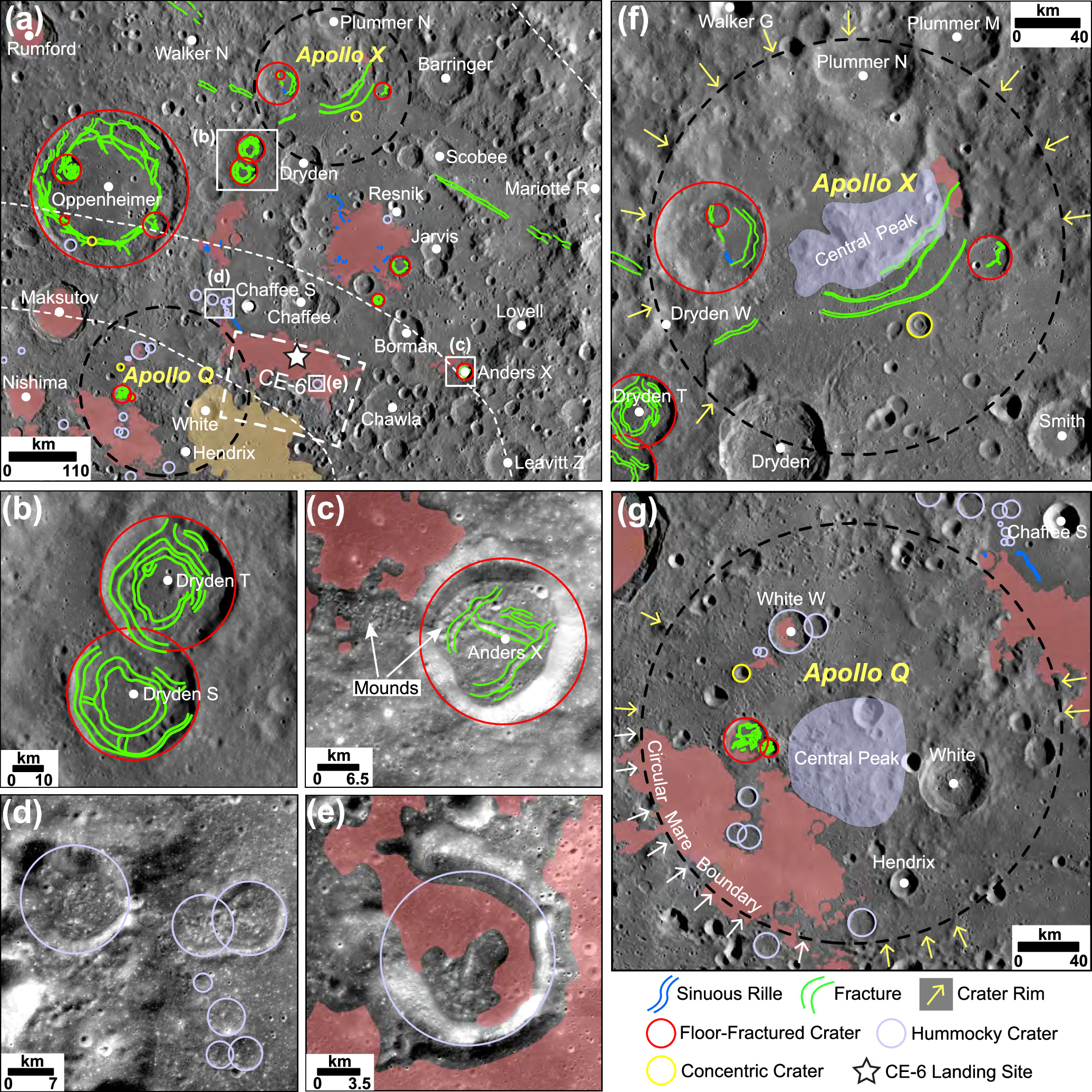 Extensive Intrusive Magmatism in the Lunar Farside Apollo and South ...