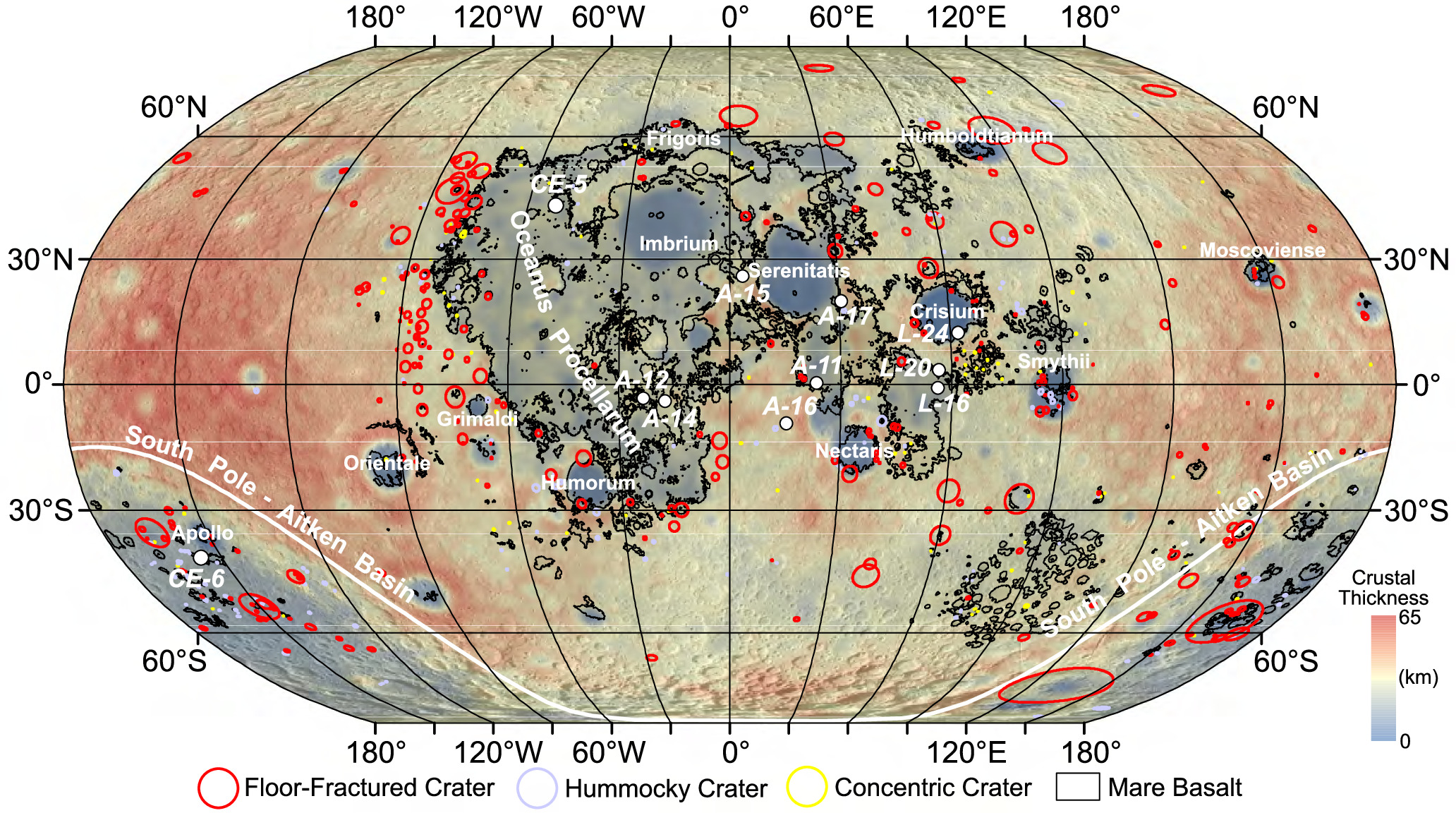 Extensive Intrusive Magmatism in the Lunar Farside Apollo and South ...