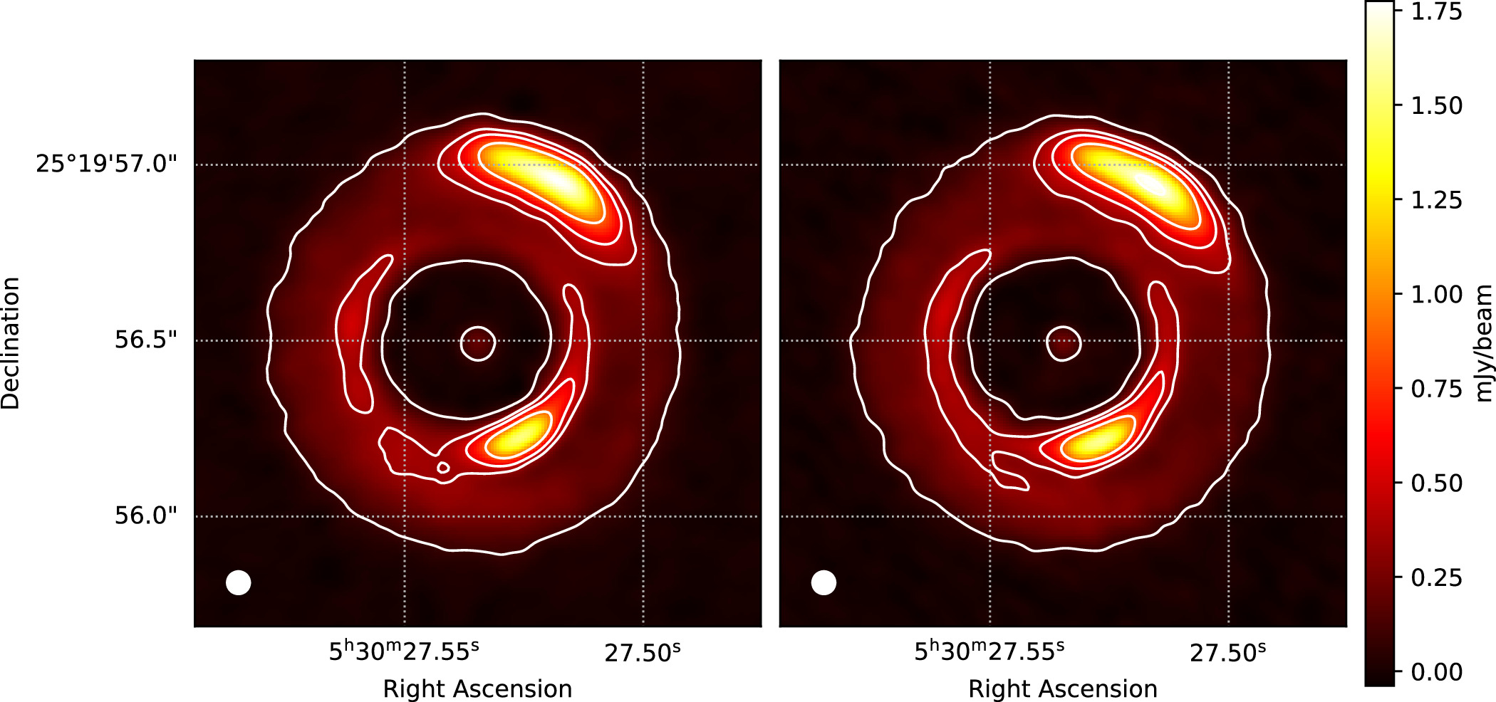 ALMA Observations of Proper Motions of the Dust Clumps in the ...