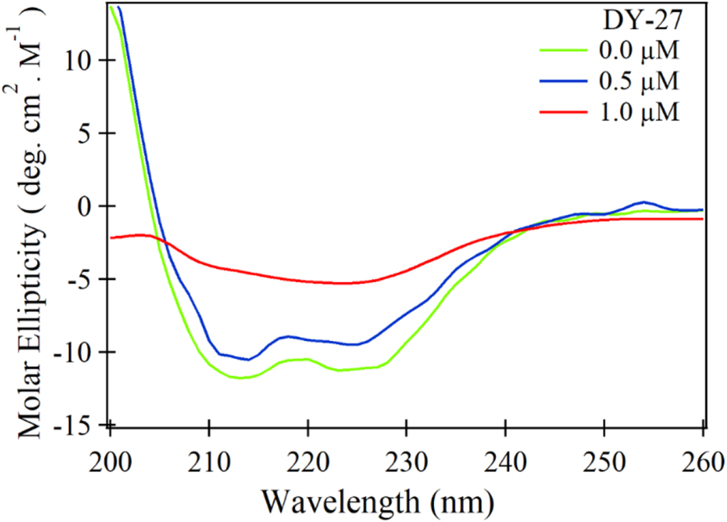 Spectroscopic investigation on the interaction of direct yellow-27 with ...