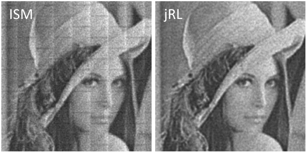 A joint Richardson—Lucy deconvolution algorithm for the reconstruction of multifocal structured ...