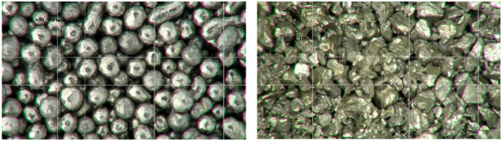 Characterization of aperiodic surfaces with mesh-based parameters ...