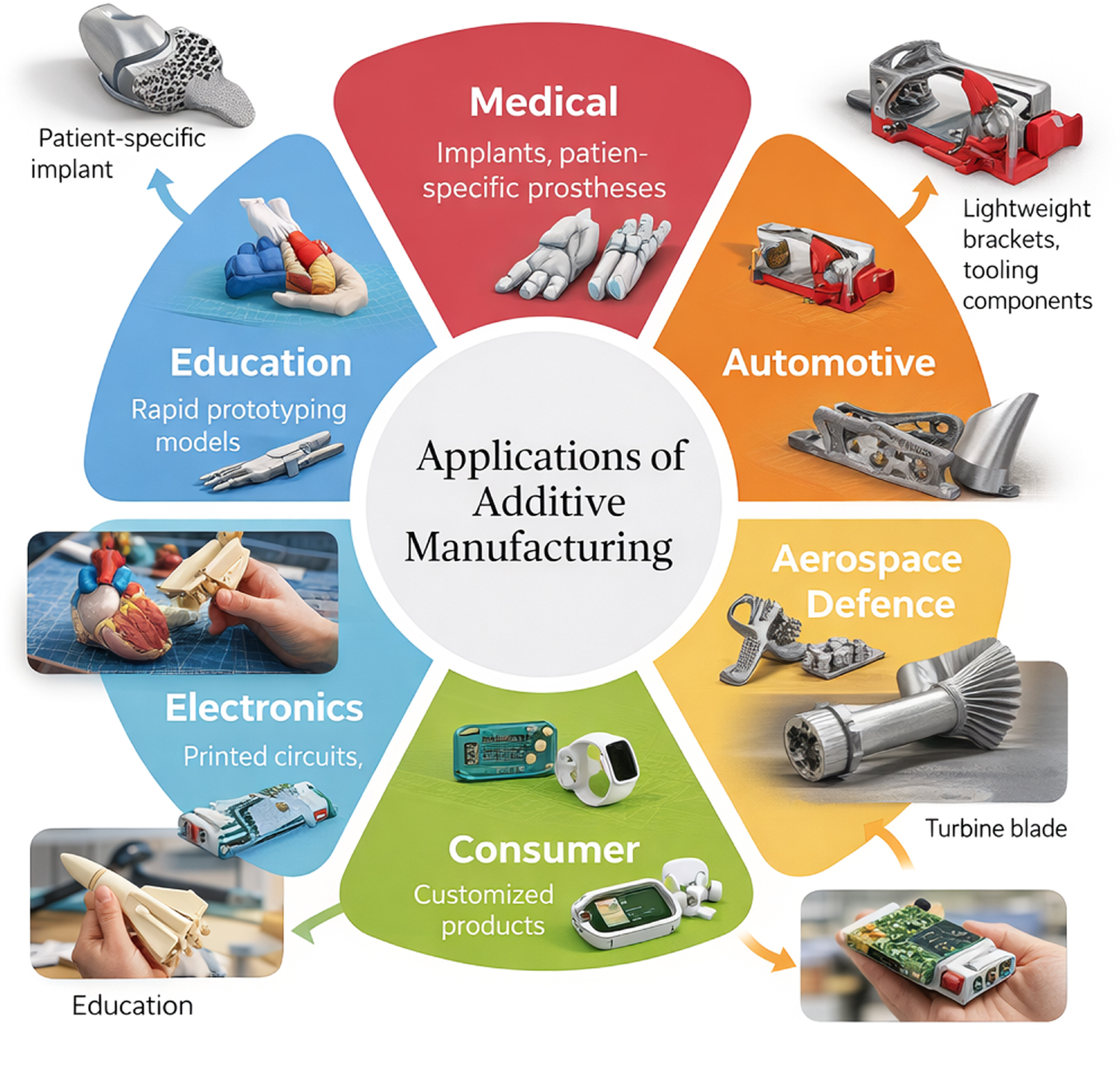 Recent trends on additive manufactured advanced materials: a targeted ...