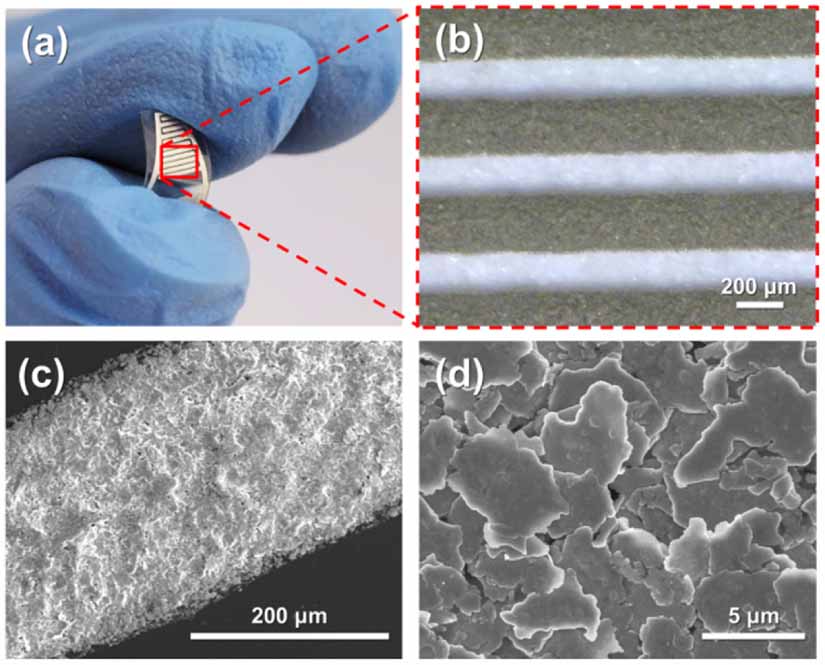 Dielectrophoretic direct assembling of Mxene flakes at the level of ...