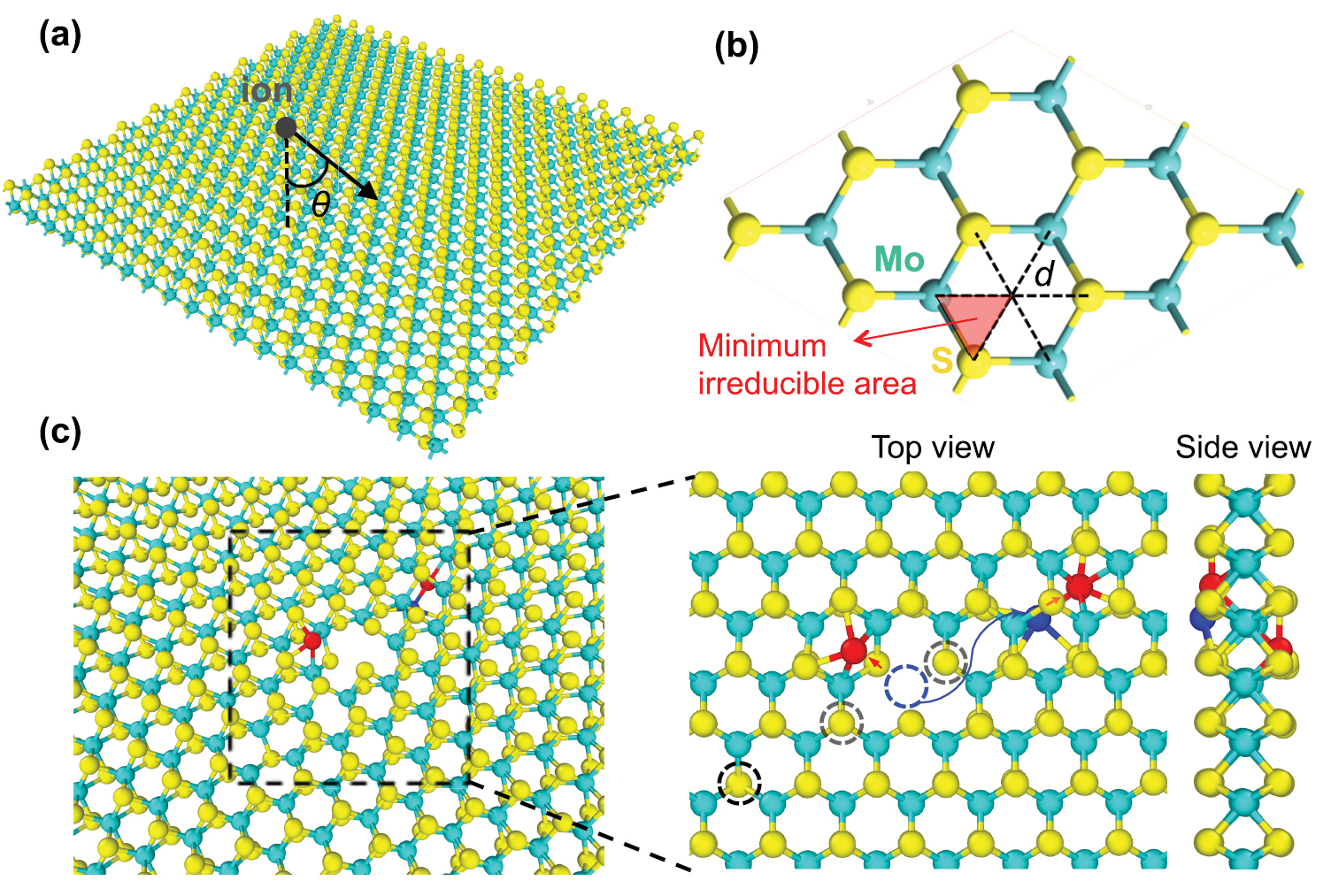 Two-dimensional MoS2 under ion irradiation: from controlled defect ...