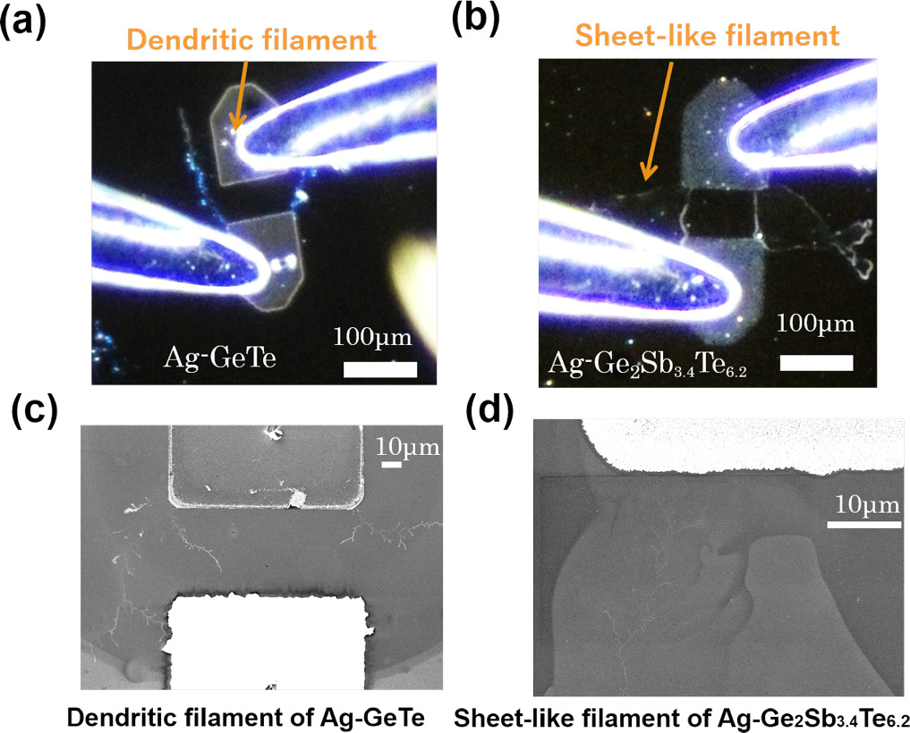RF-wave induced CBRAM characteristic modulation specific to sheet-like ...