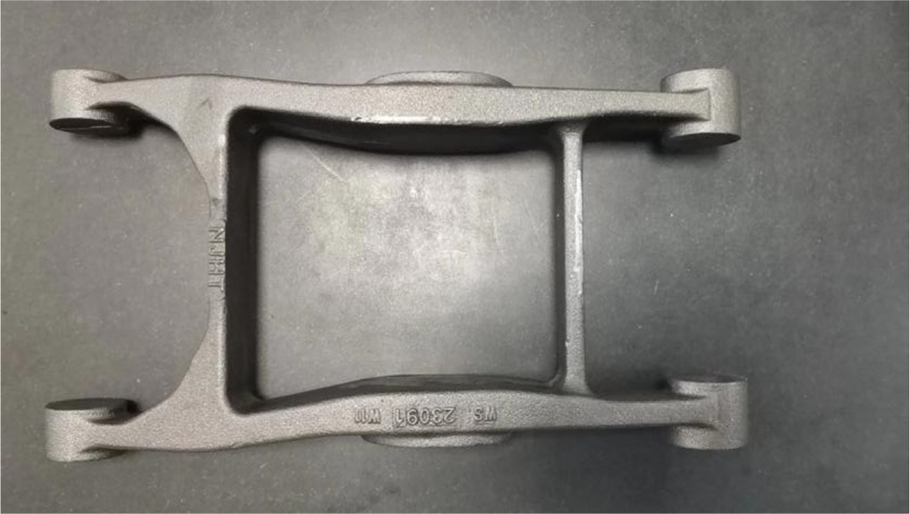 Numerical simulation of the mold filling process of the brake lever for ...