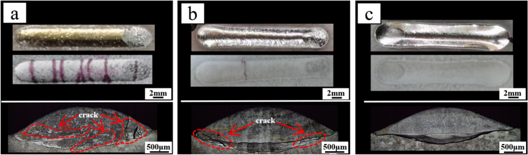 Investigation of the influence of process parameters on crack formation ...
