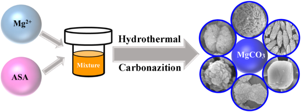 Anhydrous MgCO3: Controllable synthesis of various morphology based on ...