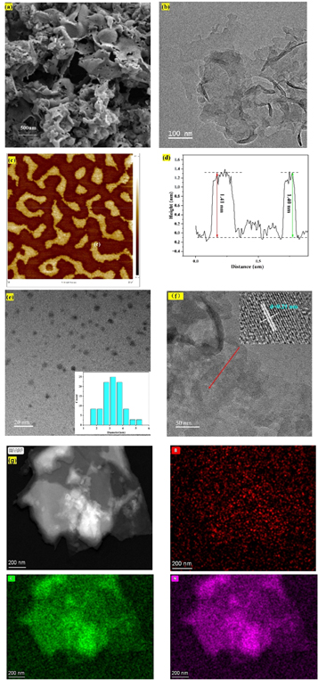 Boron nitride quantum dots modified carbon-defects ultra-thin porous ...