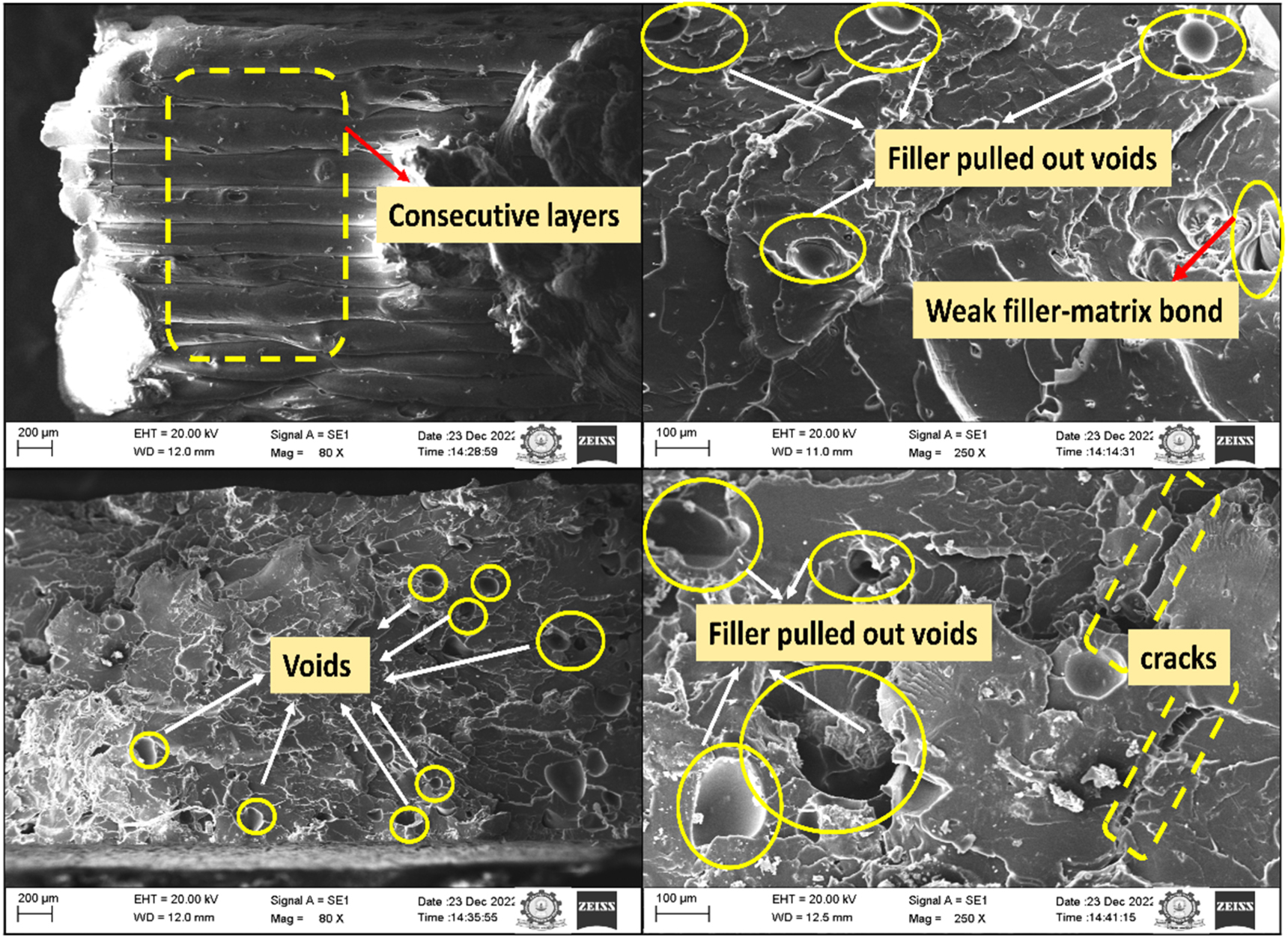 Mechanical and thermal characterization of additive manufactured fish ...