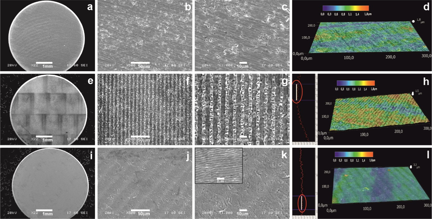 Comparative study of cell interaction and bacterial adhesion on ...