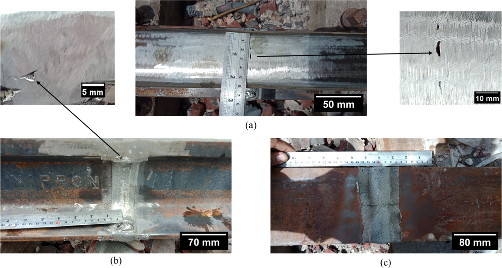 Influences of preheating parameters on the quality of weld by thermite ...