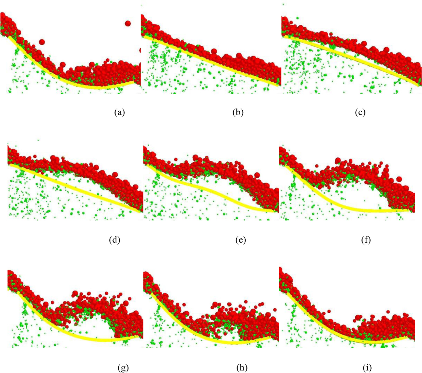 Simulation of flip-flow screening adhesive organic fertilizer particles ...