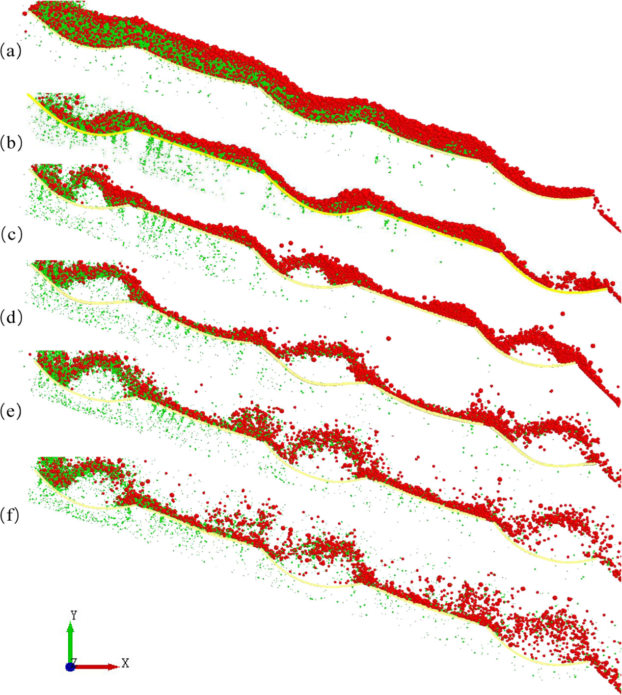 Simulation of flip-flow screening adhesive organic fertilizer particles ...
