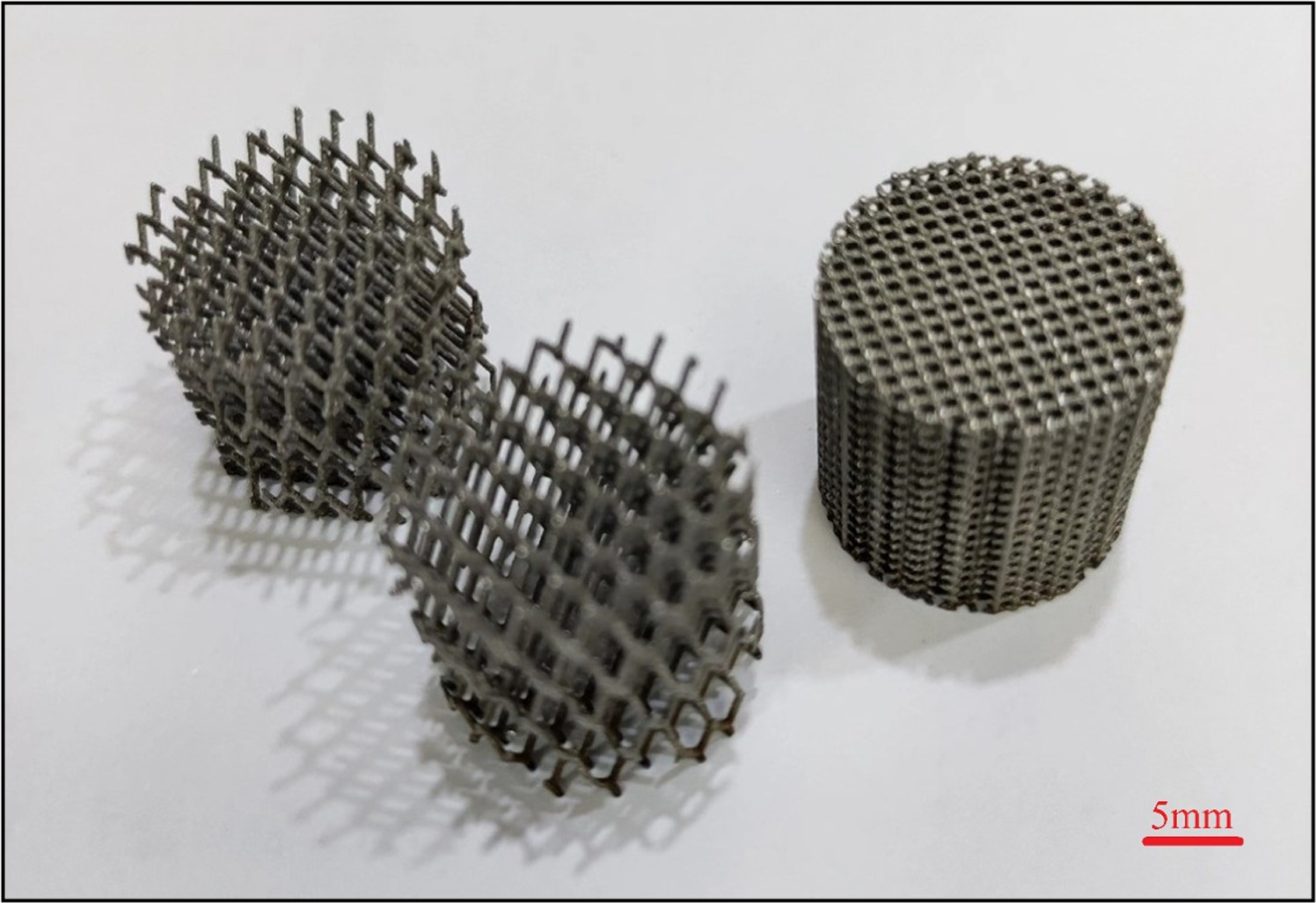 Investigating mechanical properties of 3D printed porous titanium ...